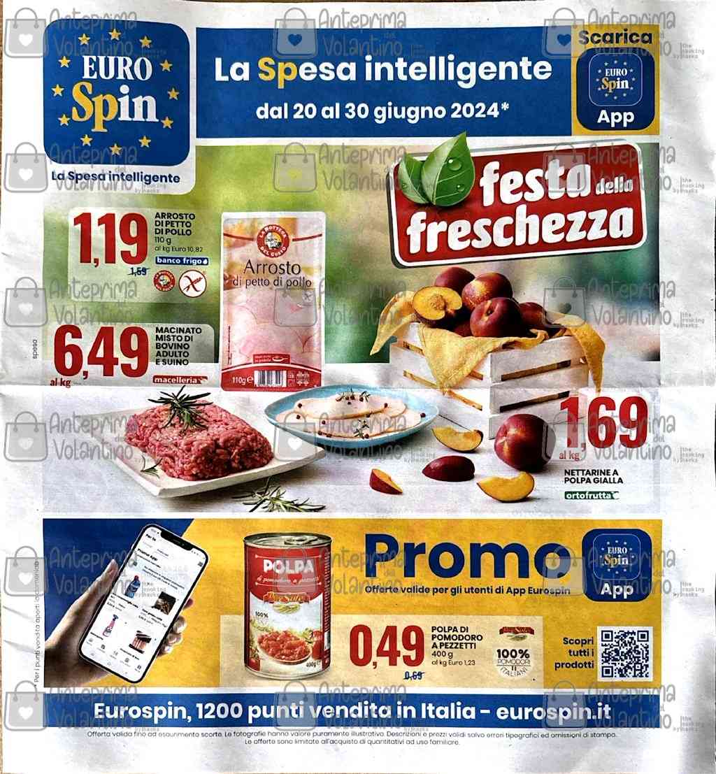 Volantino Eurospin dal 20 al 30 giugno 2024