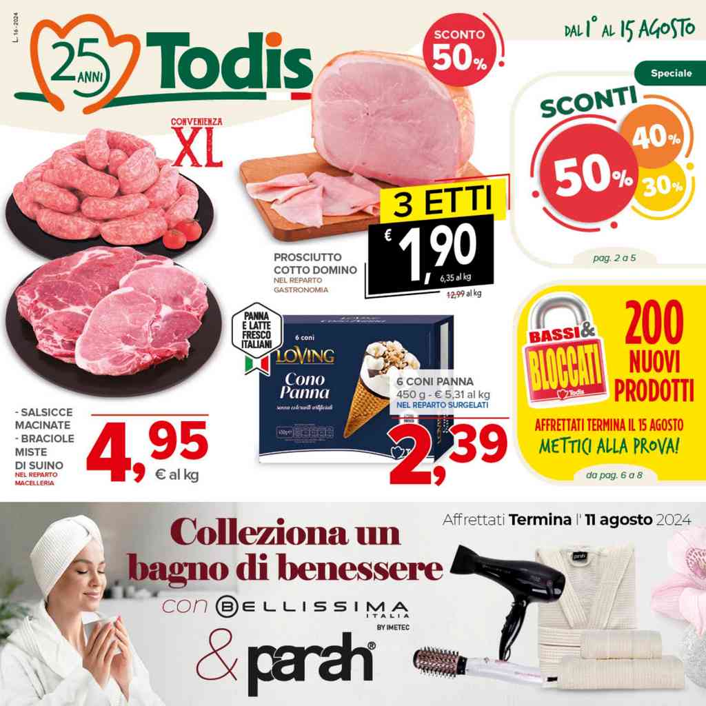 Anteprima del Volantino Todis