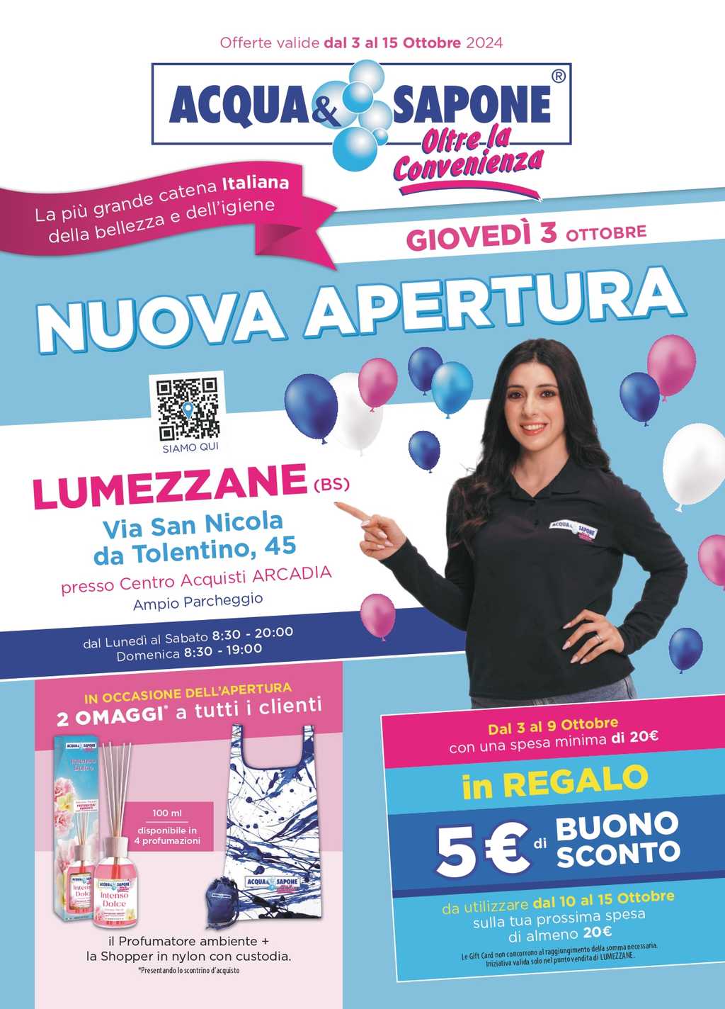 Volantino Acqua e Sapone Nuova apertura a Lumezzane dal 3 al 15 ottobre ...