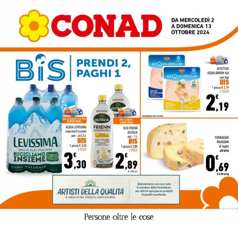 Anteprima del Volantino Conad
