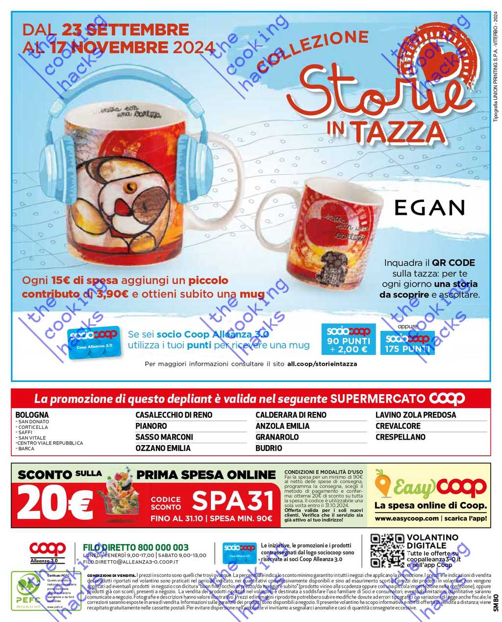 Volantino Coop Alleanza 3.0 dal 26 settembre al 9 ottobre 2024