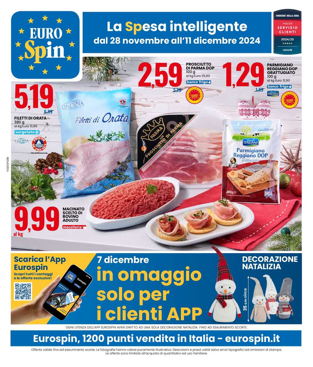 Anteprima del volantino Eurospin della prossima settimana