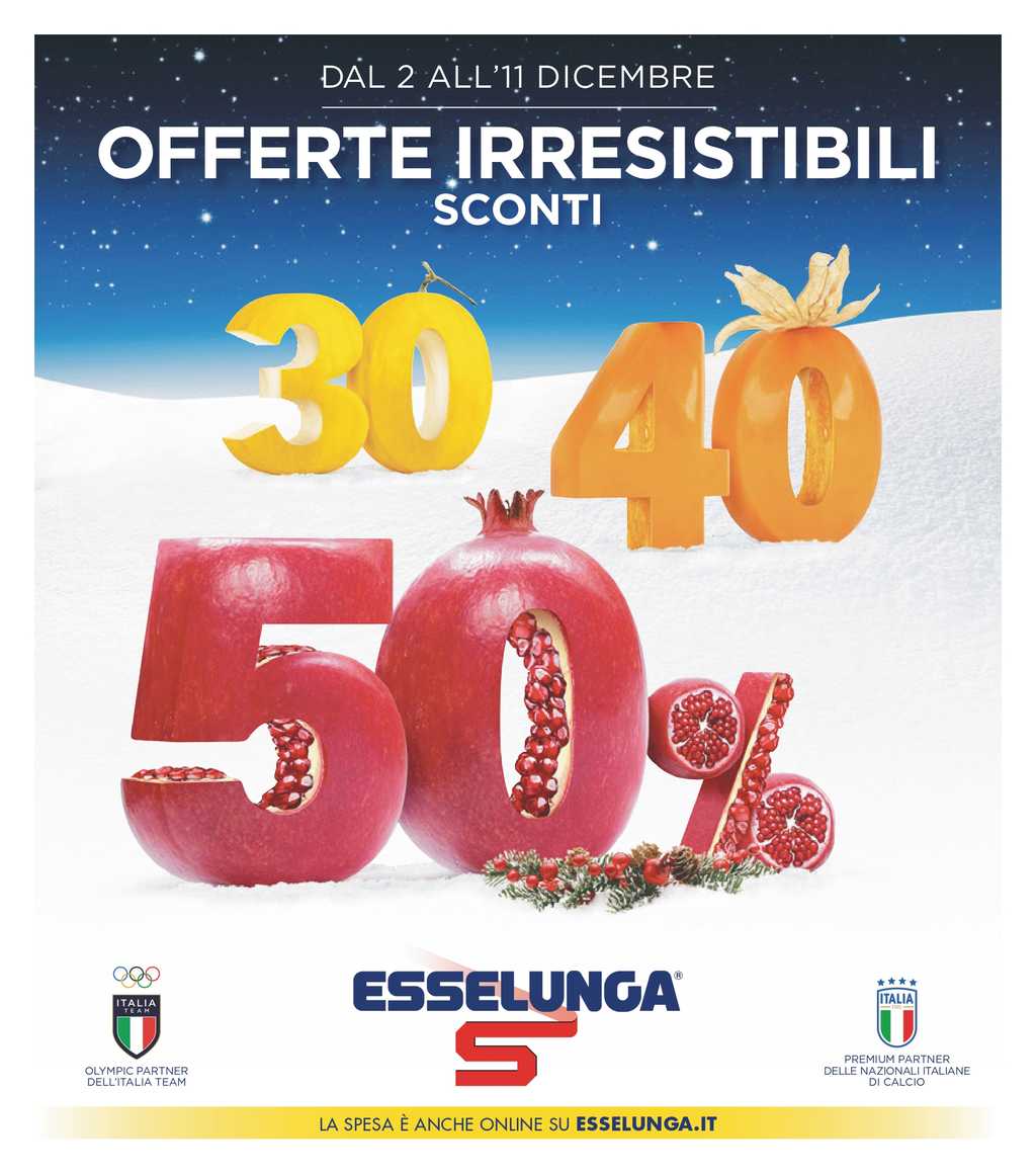 Volantino Esselunga dal 2 dicembre 2024