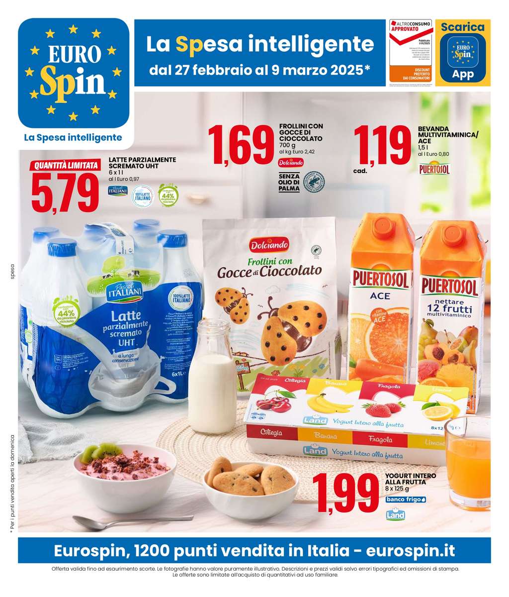 Anteprima del volantino Eurospin della prossima settimana