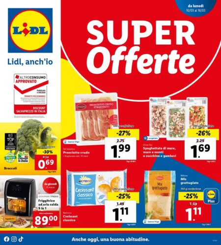 Anteprima del Volantino Lidl della prossima settimana