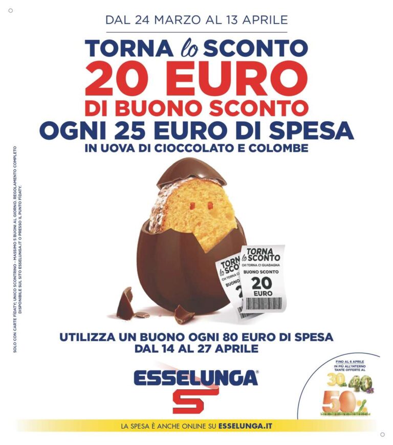 Anteprima del volantino Esselunga