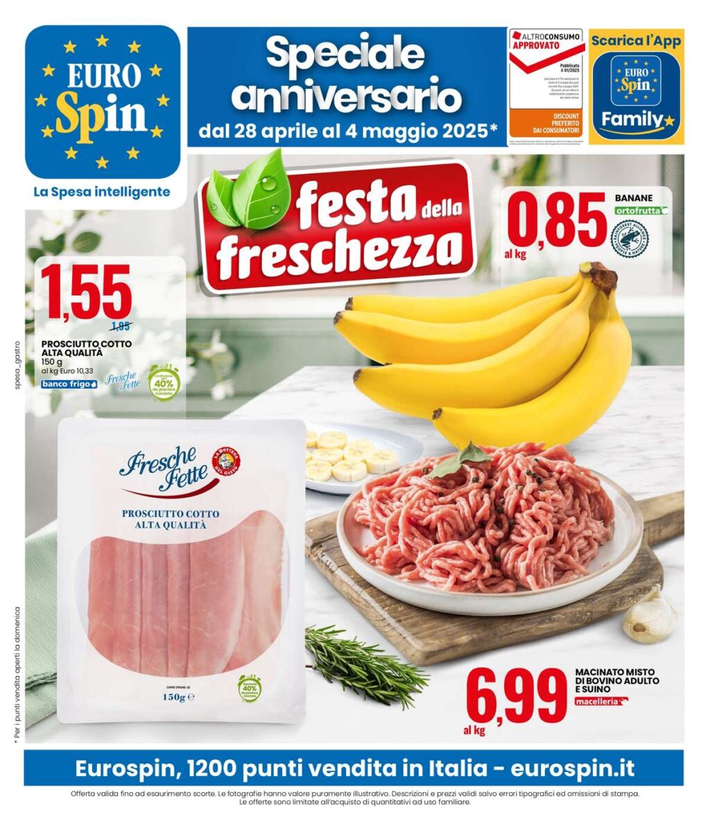 Anteprima del volantino Eurospin della prossima settimana