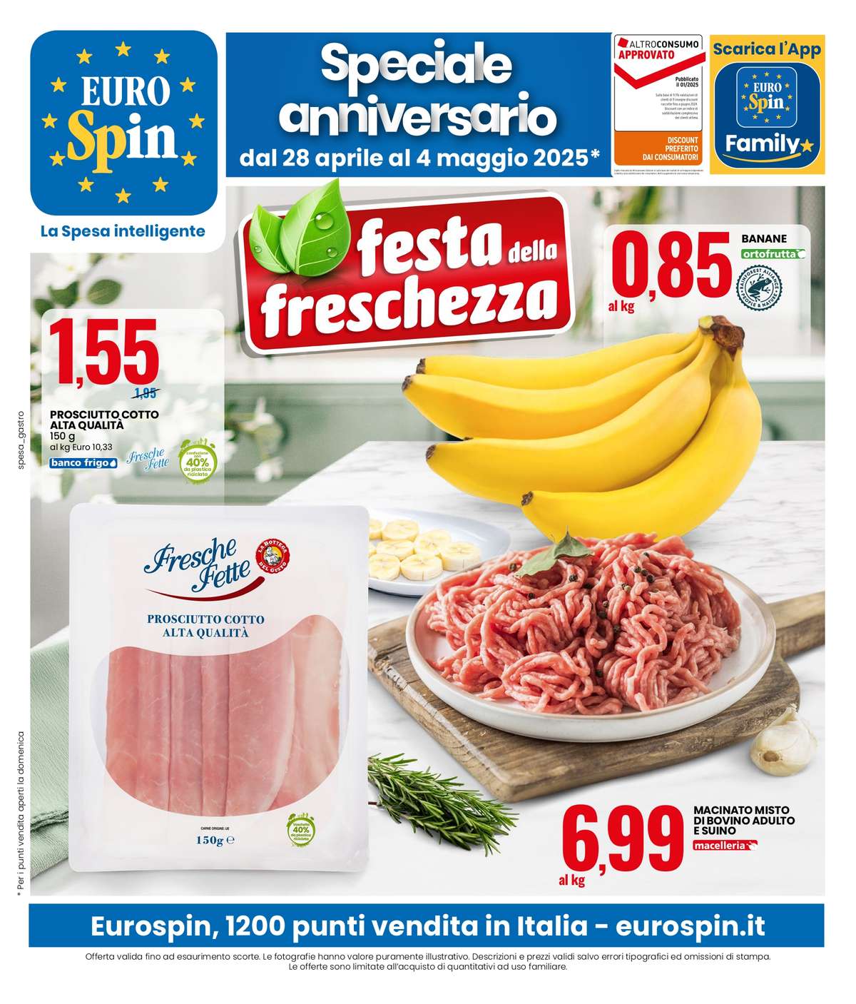 Anteprima del volantino Eurospin della prossima settimana