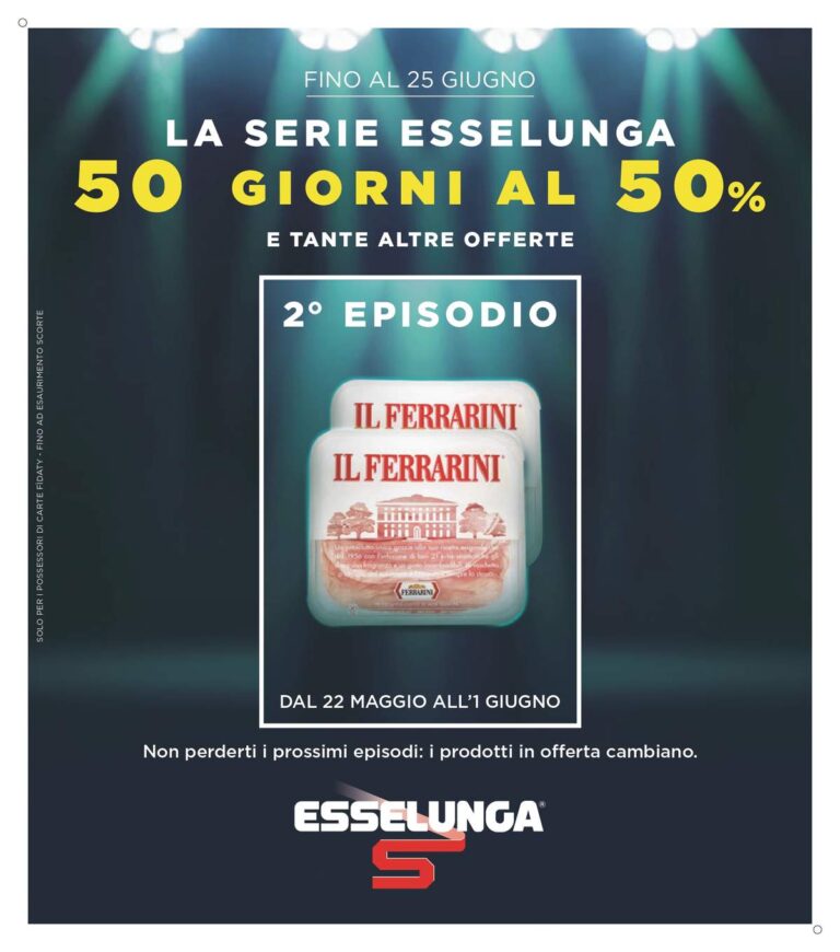 Anteprima del volantino Esselunga