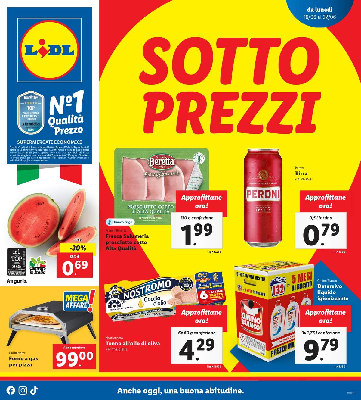 Anteprima del Volantino Lidl della prossima settimana
